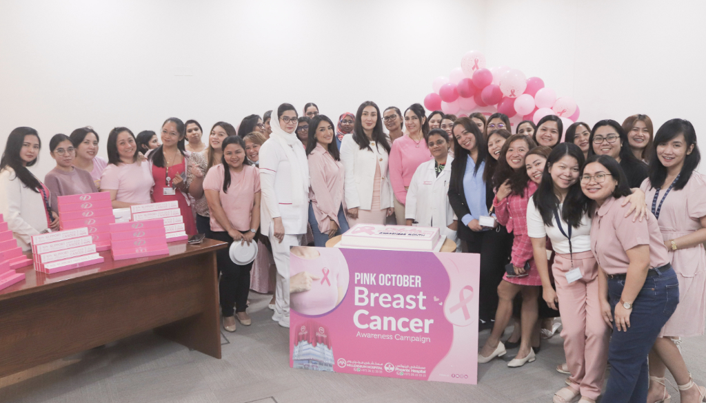 Embracing the power of pink for a cause close to our hearts!